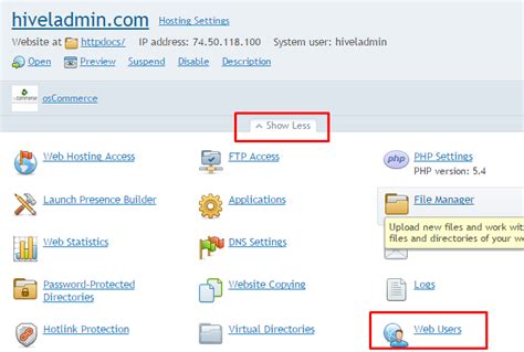 How To Create Web Users In Plesk 12 Windows