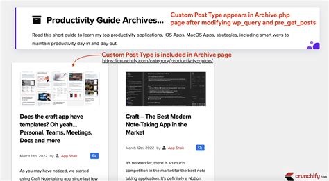 How To Include Custom Post Types Cpt In Wordpress Archive Show In