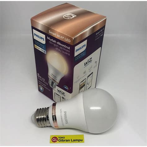 Jual Lampu LED Philips Smart WiFi Philips Smart LED Connected By WiZ Shopee Indonesia