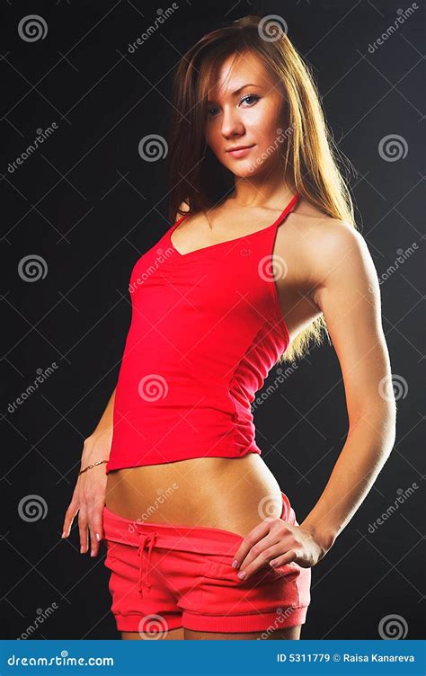 Mooi Meisje Stock Afbeelding Image Of Erotisch Uitnodiging