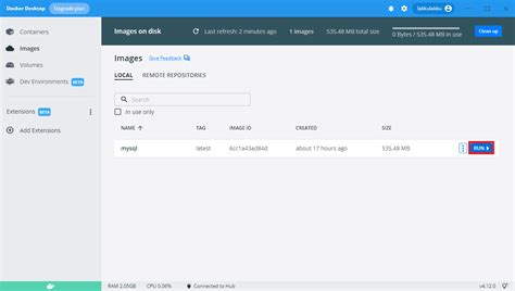 2차 docker desktop으로 mysql 설치 하기