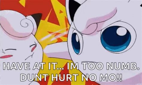 Jigglypuff Clefairy Gif Jigglypuff Clefairy Fight Discover Share Gifs