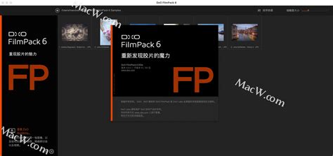 Mac图像处理渲染DxO FilmPack 6mac渲染效果软件哪个比较好用呢DxO FilmPack 6 for M 掘金