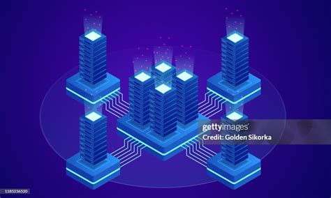 Big Data Storage And Cloud Computing Technology Machine Learning Artificial Intelligence Concept