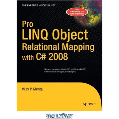 خرید و قیمت دانلود کتاب Pro Linq Object Relational Mapping In C 2008