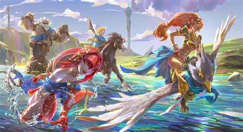 Legend Of Zelda Botw Wallpapers Top Free Legend Of Zelda Botw