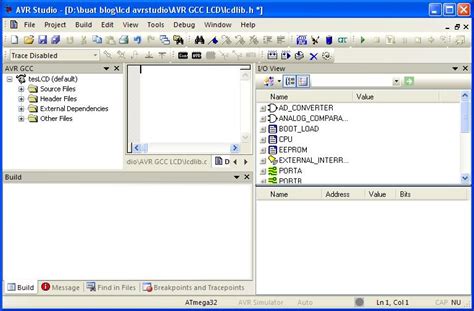 Technologination Tutorial Lcd Display With Avr Gcc Bascom Avr And