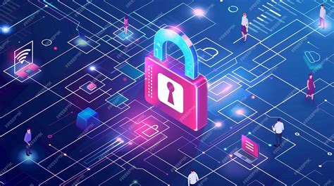 Abstract Digital Circuit With Glowing Lines 3 D Rendering Premium Ai Generated Image