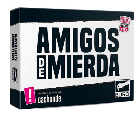 Amigos De Mierda 1 Juego De Cartas Social Humour Cards Game Ideal For Parties Includes