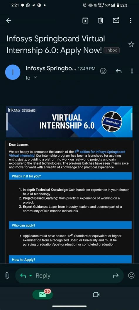 Infosys Infosysspringboard Internshipopportunity Ai Machinelearning Bella Mahendra