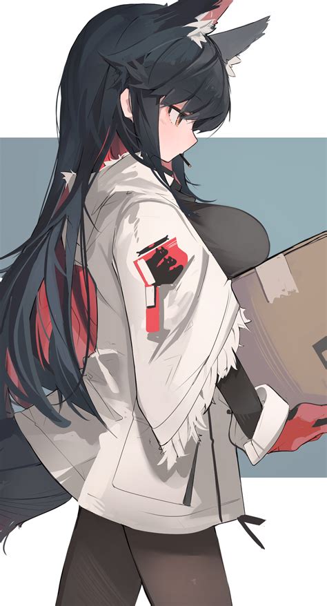 Texas And Texas Arknights Drawn By Mikozin Danbooru