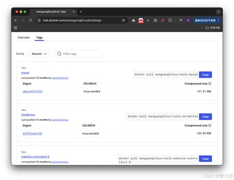 拉取镜像，推送到阿里云镜像仓库阿里云拉取镜像 Csdn博客