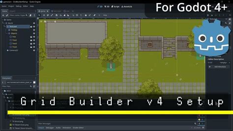 Grid Builder 40 Setup Guide Godot 4 In Game Place Objects On 2d Grid Plugin Youtube