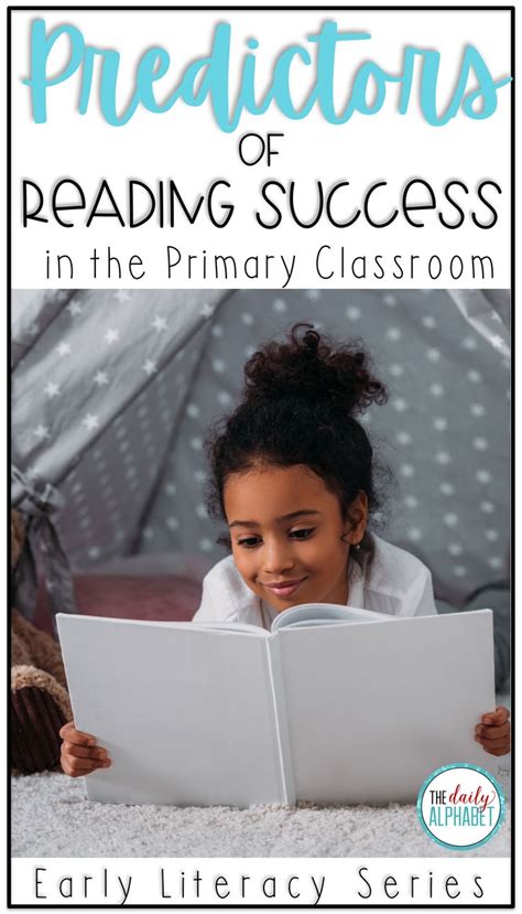 Predictors Of Reading Success The Daily Alphabet Life Skills Special Education Early