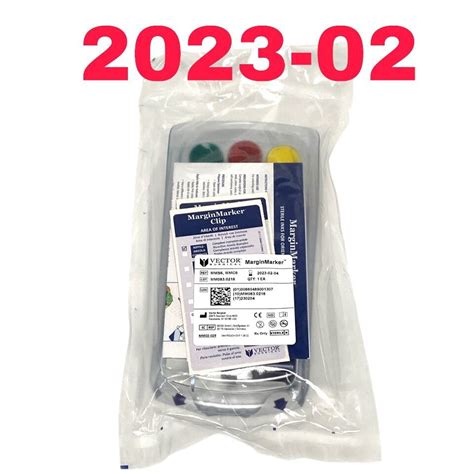 New Vector Surgical Ref Mms6 Mmc6 Margin Marker Six Color Ink Kit Exp 2023 02 Disposables