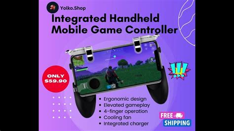 Integrated Handheld Mobile Game Controller Youtube