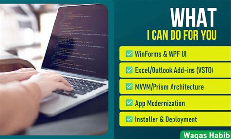 Develop Or Fix Desktop Apps In Wpf Or Winforms By Waqashabib Fiverr