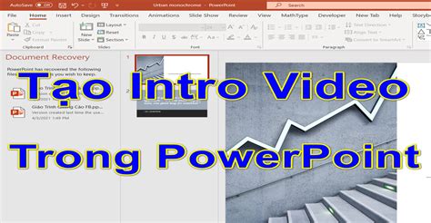 Hướng Dẫn Tạo Video Intro Trong Powerpoint đơn Giản