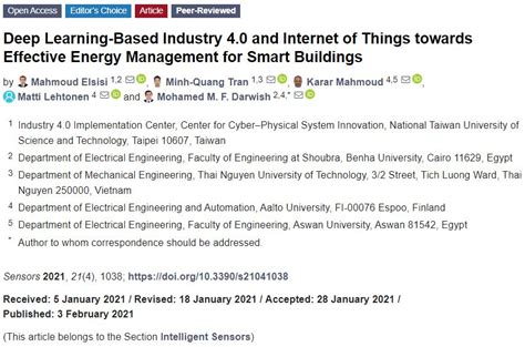 Sensors Mdpi On Linkedin Industry40 Iot