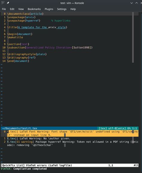Vimrc Vim Status Bar Not Consistent In All File Vi And Vim Stack