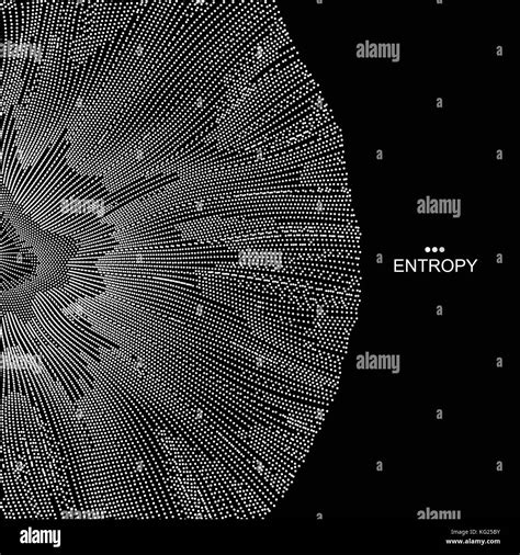 Array With Dynamic Particles 3d Technology Style Abstract Background
