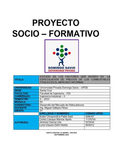 Psf Grupo 1 Finalll Pdf Mercado Economía Precios