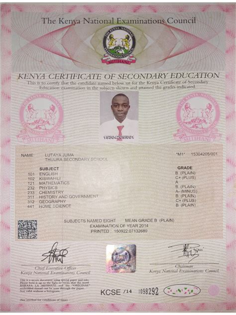Kcse Cert Pdf