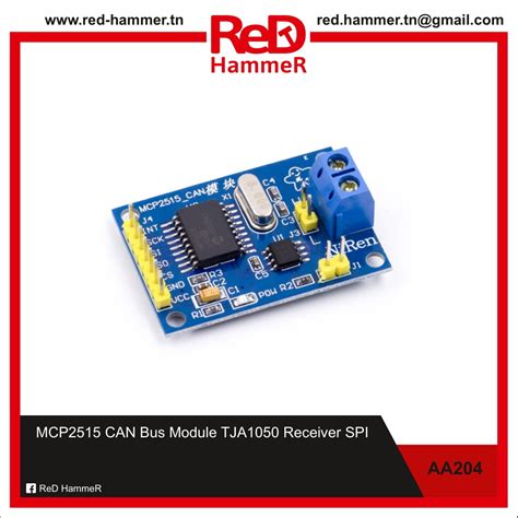 Modules Mcp2515 Can Bus Module Tja1050 Receiver Spi ‣ Red Hammer