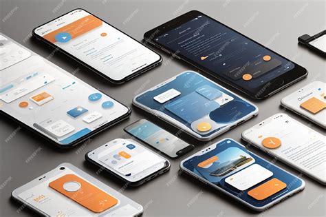 Premium Ai Image Design Excellence Unleashed Crafting Engaging Uiux Scenarios With Mockups
