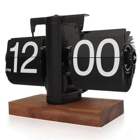 Retro Flip Clock Vintage National Flip Clock Tg02 Japan White Space