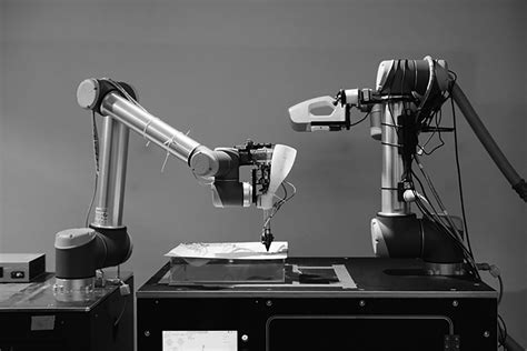 6 Two Ur10 Robots Working Collaboratively In A Shared Workspace Download Scientific Diagram