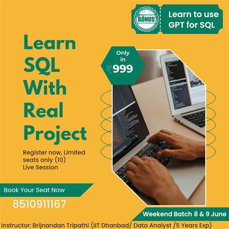 Sql Data Analytics Course Project Brij Nandan Tripathi