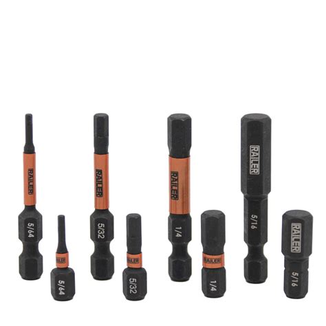 Hex Impact Driver Bits Railer Tools®