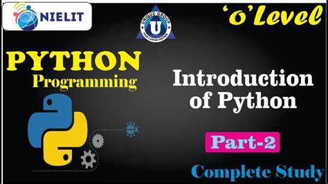O Level Python Programming M3 R5 New Syllabus Nielit Part 2 Updated Video By Ratnakar