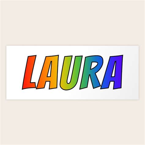 Laura Name Art