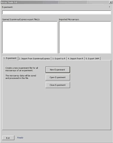 Array Tools 33 微阵列数据处理excel插件dna芯片和生物芯片软件生物软件网