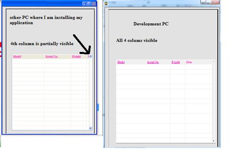 Problem In Resizing Multicolumn Listbox In Ni Community