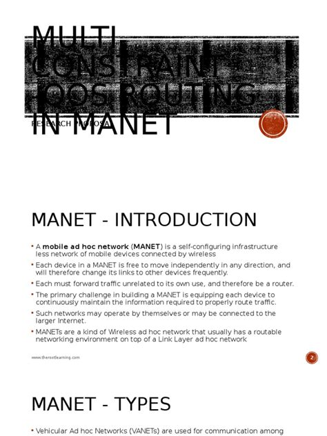 New Multi Qos Routing In Manet Research Proposal Pdf Routing