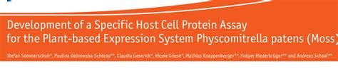 Figure 4 From Development Of A Specific Host Cell Protein Assay For The