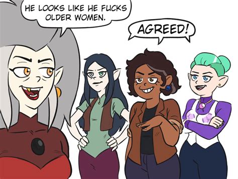 Rule 34 4girls Character Request Dialogue Dialogue Bubble Eda Clawthorne English English Text