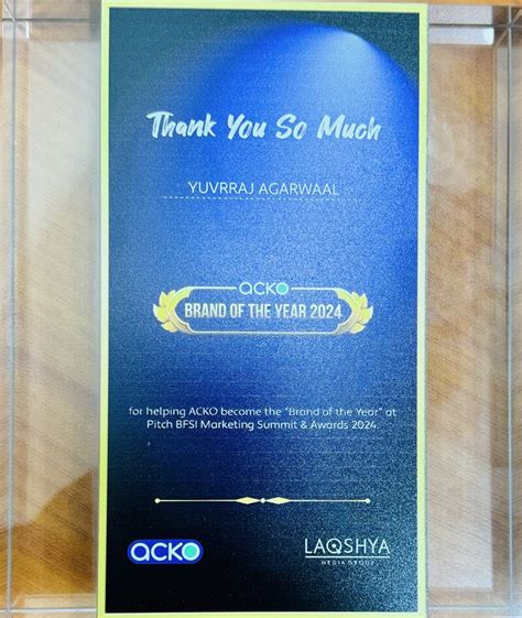 Yuvrraj Agarwaal On Linkedin Oneacko Partnerships Mutualtrust Acko