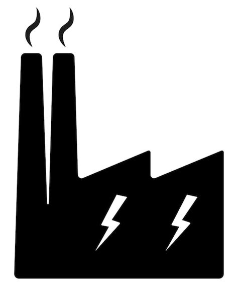 Premium Vector Vector Illustration Of Electricity Generation On