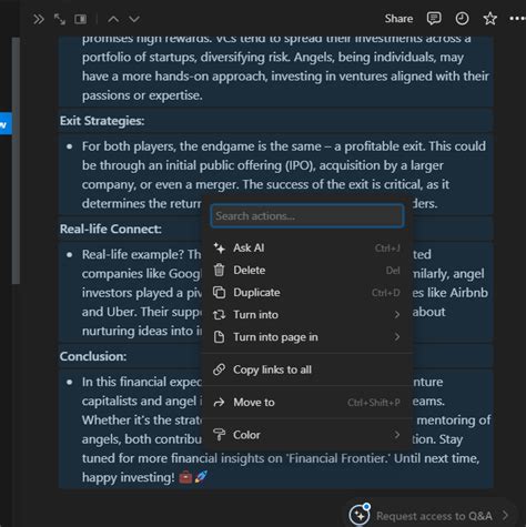 How Can I Select Text Across Multiple Blocks Rnotion