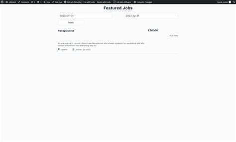 Date Range Filter Overview — Jetsmartfilters Crocoblock