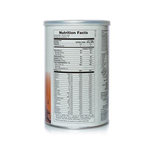 Spiru Tein Cappuccino Nutricenter