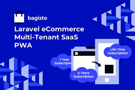 Laravel Ecommerce Multi Tenant Saas Pwa Bagisto