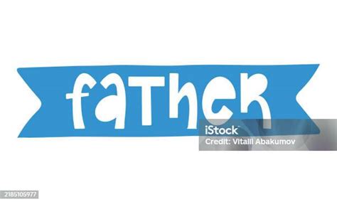 아버지 기 손으로 쓴 벡터 레터링 독특한 손으로 그린 보육 포스터 귀여운 문구 잉크 브러시 서예 스칸디나비아 스타일 포스터 카드 배너 티셔츠 디자인 요소 벡터 일러스트 레이