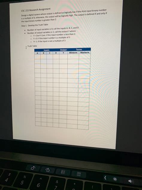 Solved Csc 215 Research Assignment Design A Digital System