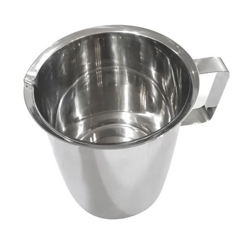 Бехерова чаша 5000ml H 210 ф 180 неръждаема стомана 188 инокс