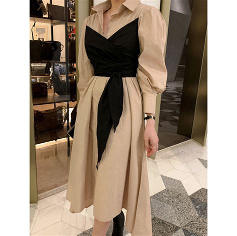 빌리 랩스타일 셔츠 롱 원피스 앨리앤유